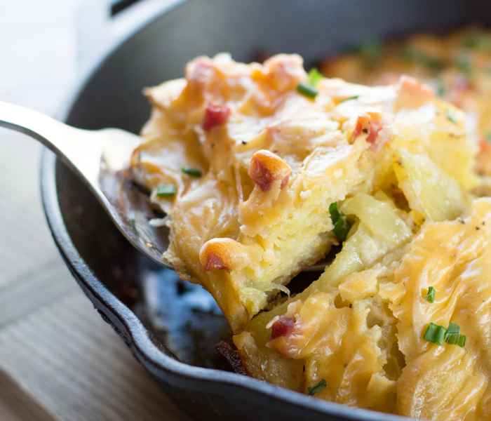 Scalloped Potatoes and Ham